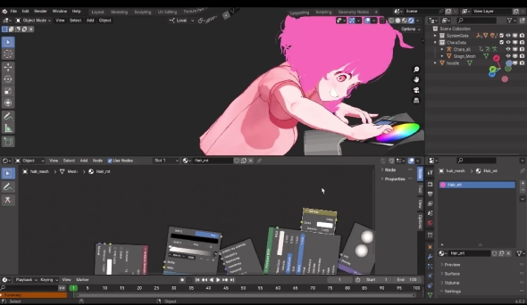 「動かないでって言ったのに」 3DCGキャラを制作→“まさかの事態”に陥る映像作品が驚異の1850万表示 「これぞクリエイティブ」（1/3） | IT・科学 ねとらぼ