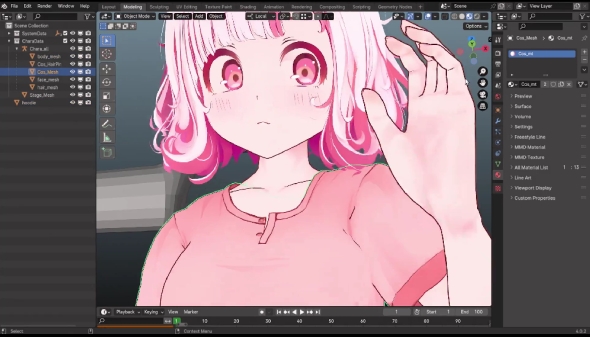 「動かないでって言ったのに」 3DCGキャラを制作→“まさかの事態”に陥る映像作品が驚異の1850万表示 「これぞクリエイティブ」（1/3） | IT・科学 ねとらぼ